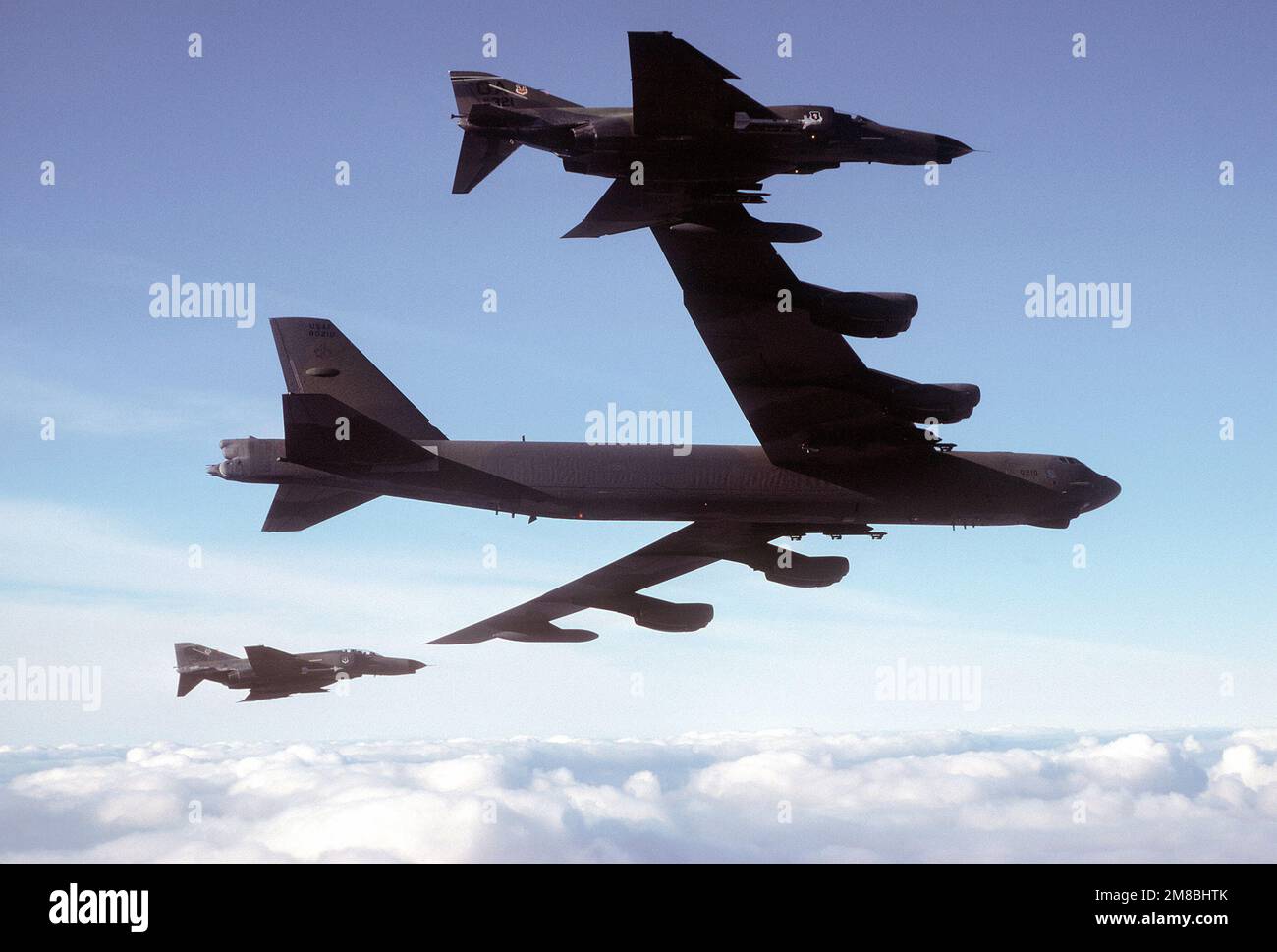 F-4E Phantom II aircraft from the 21st Tactical Fighter Training ...