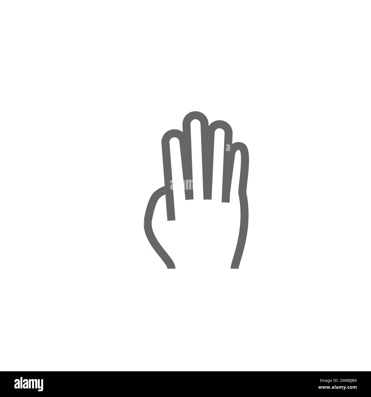 Palm icon, graphic resource template, vector illustration Stock Vector ...