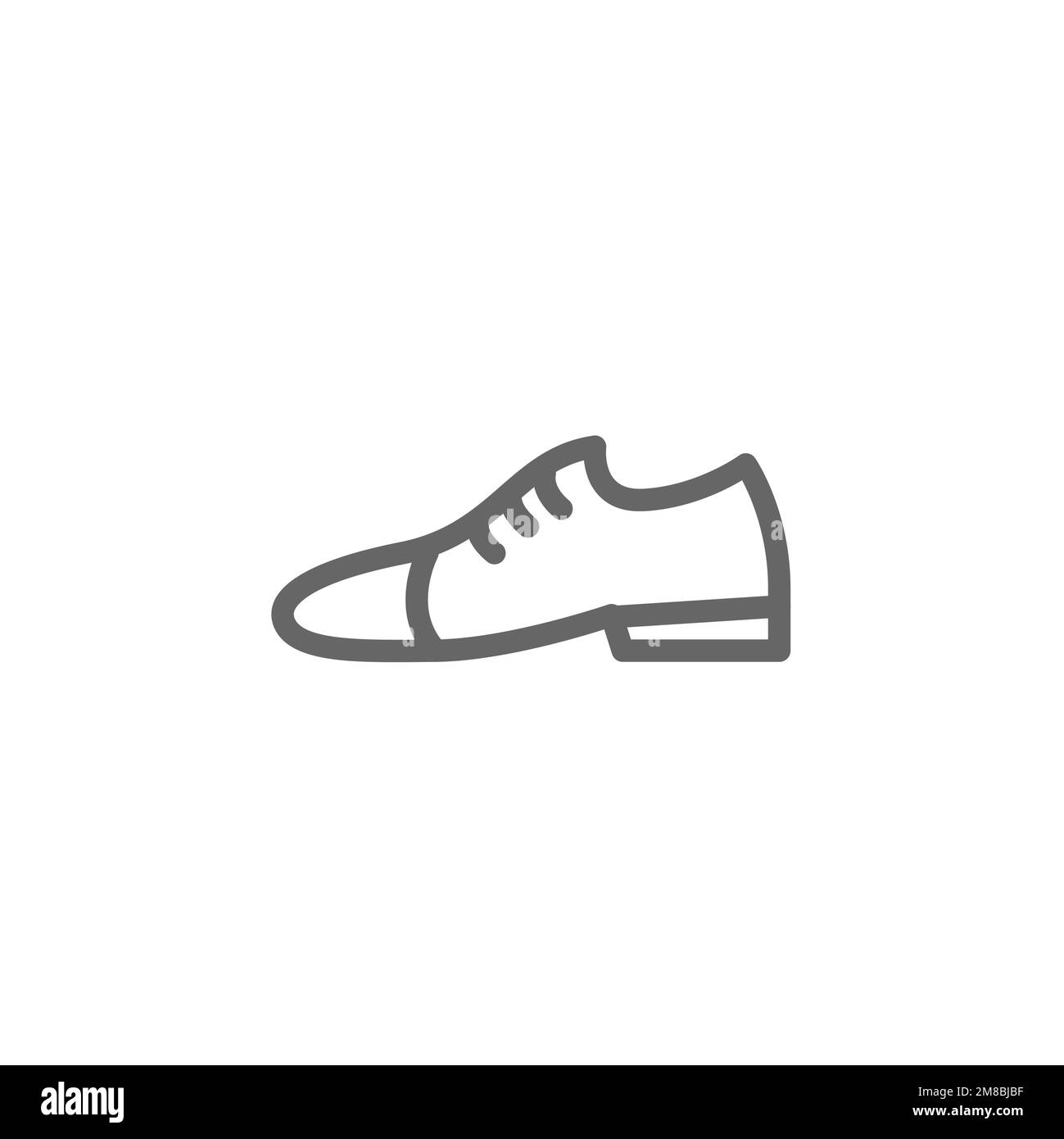 Men's flat shoes icon. Graphic resource template, vector illustration ...