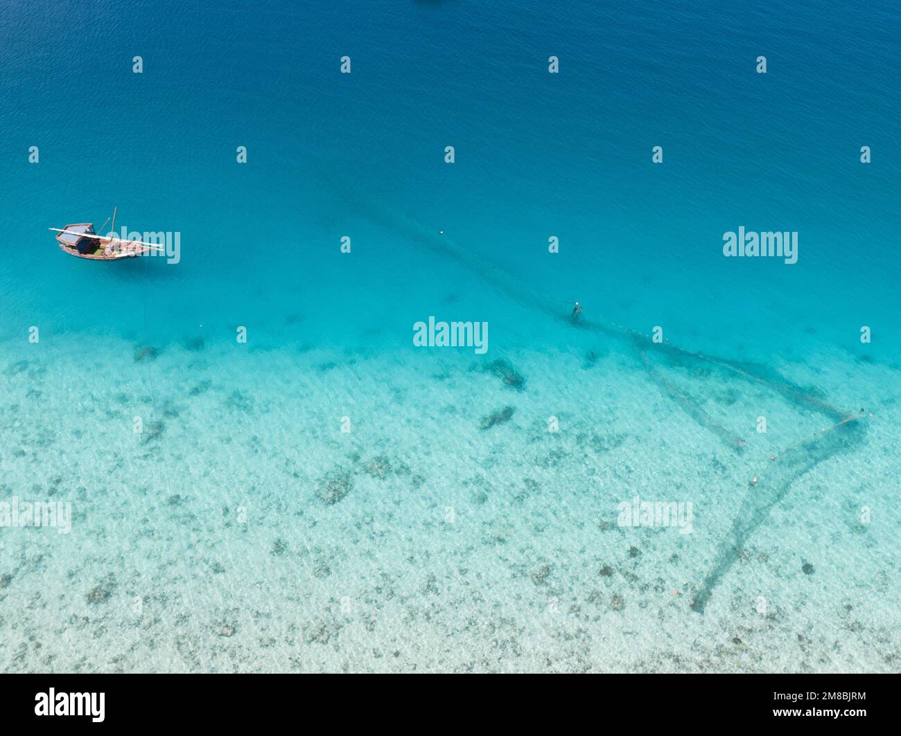 Zanzibar (Nungwi Beach on the largest island of the Zanzibar ...