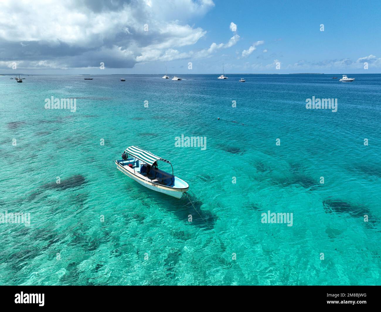 Zanzibar (Nungwi Beach on the largest island of the Zanzibar ...