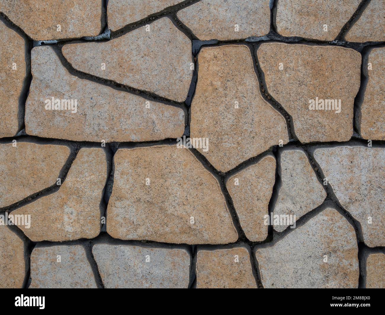 Muster Sand Stone Wall Texture Stock Photo - Alamy
