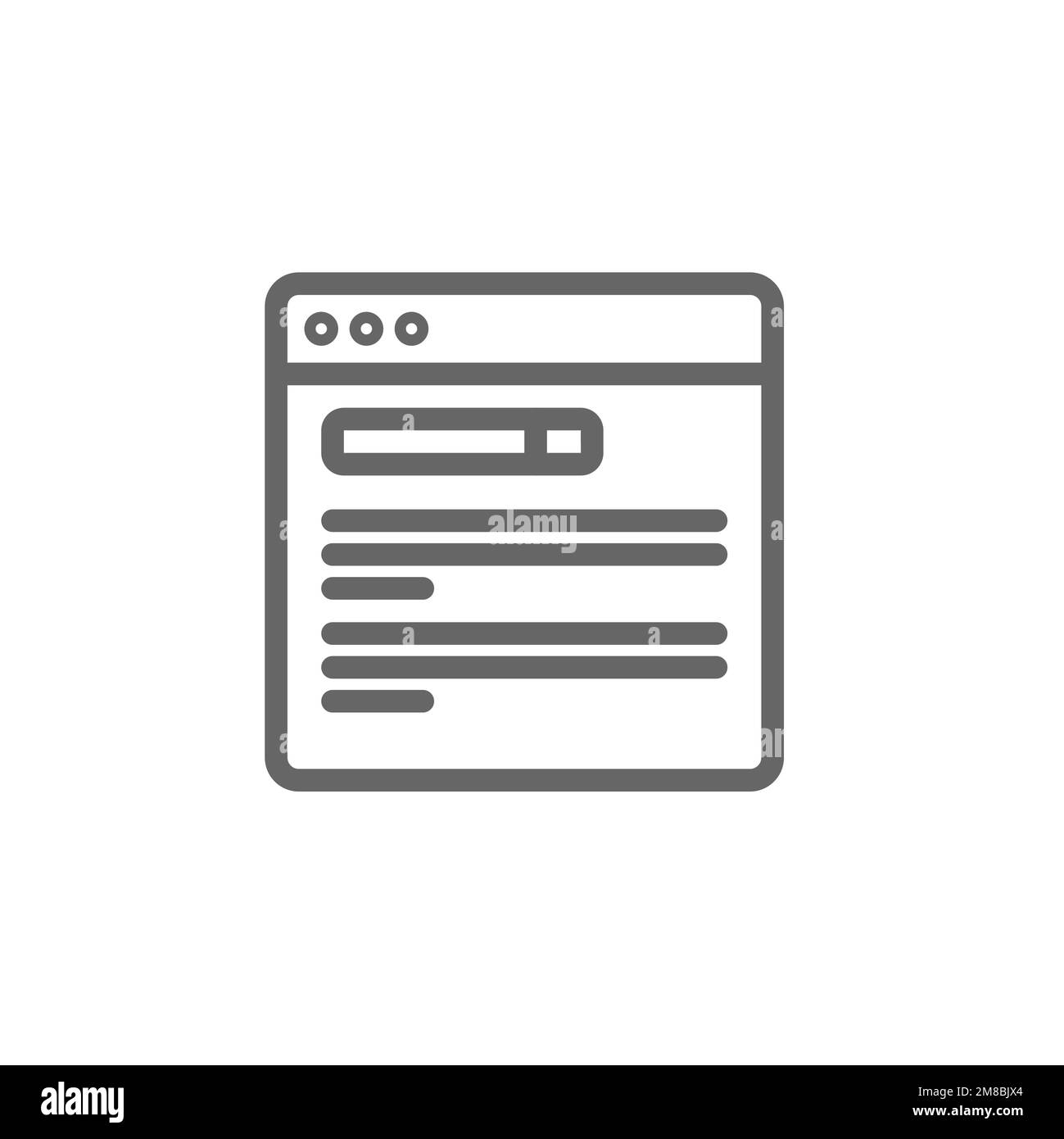 Window line icon. Graphic resource template, vector illustration Stock Vector Image & Art - Alamy