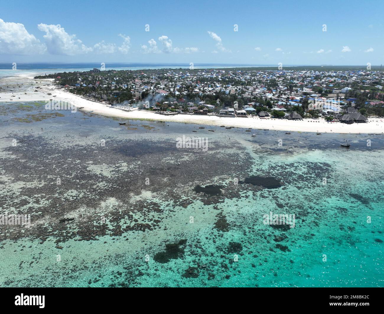 Zanzibar (Nungwi Beach on the largest island of the Zanzibar ...