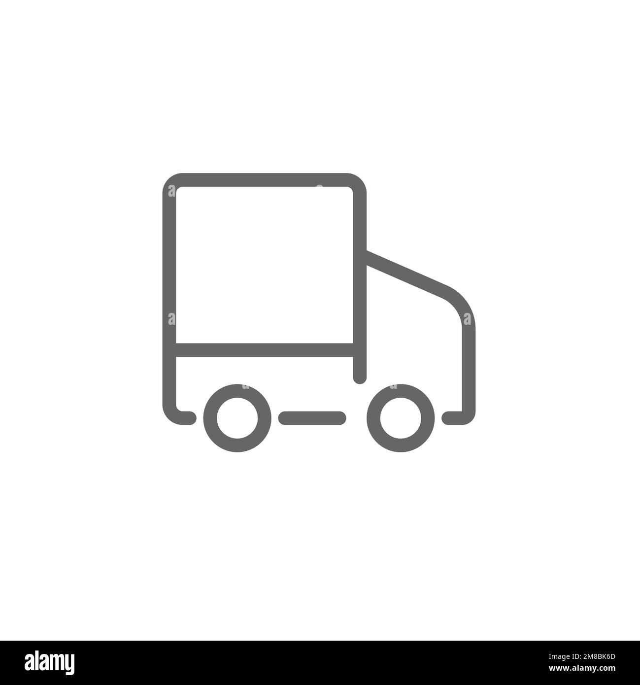 Delivery line icon. Graphic resource template, vector illustration ...