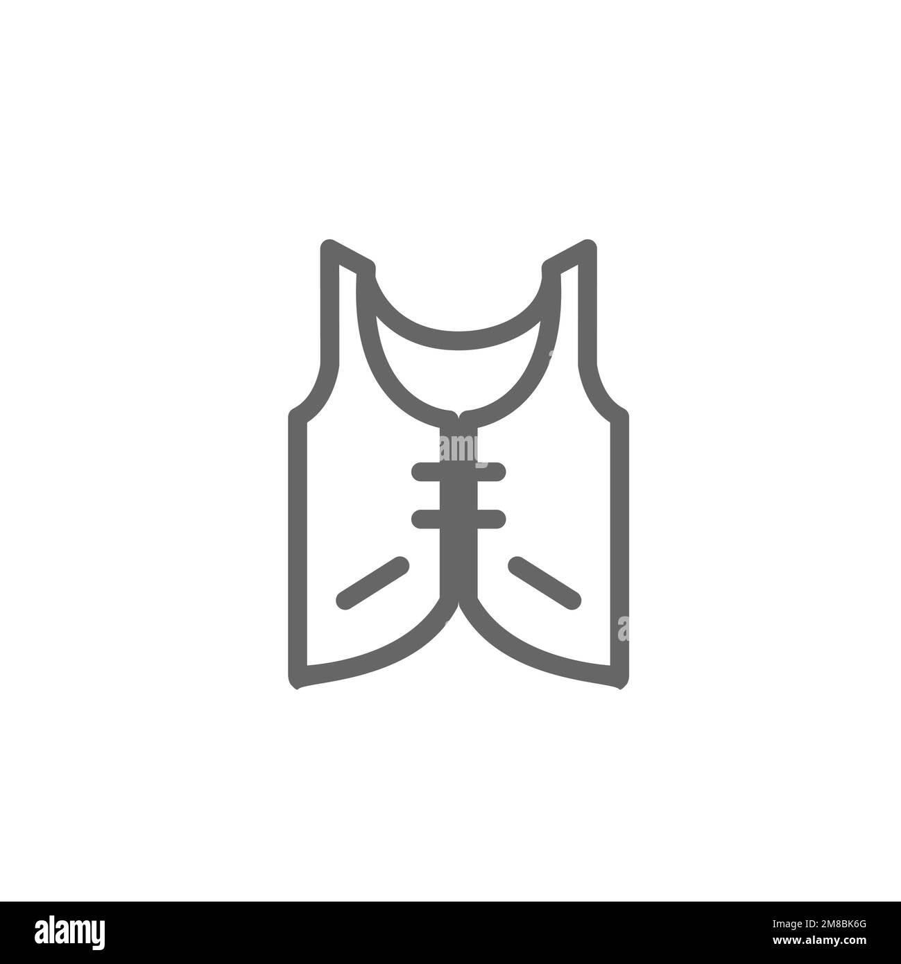 Vest icon. Graphic resource template, vector illustration Stock Vector ...