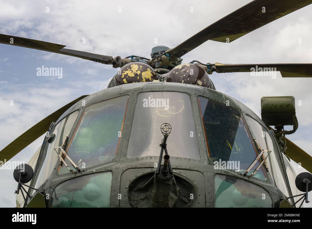 A MI-17 helicopter of the Cuban armed forces, Matanzas Stock Photo - Alamy