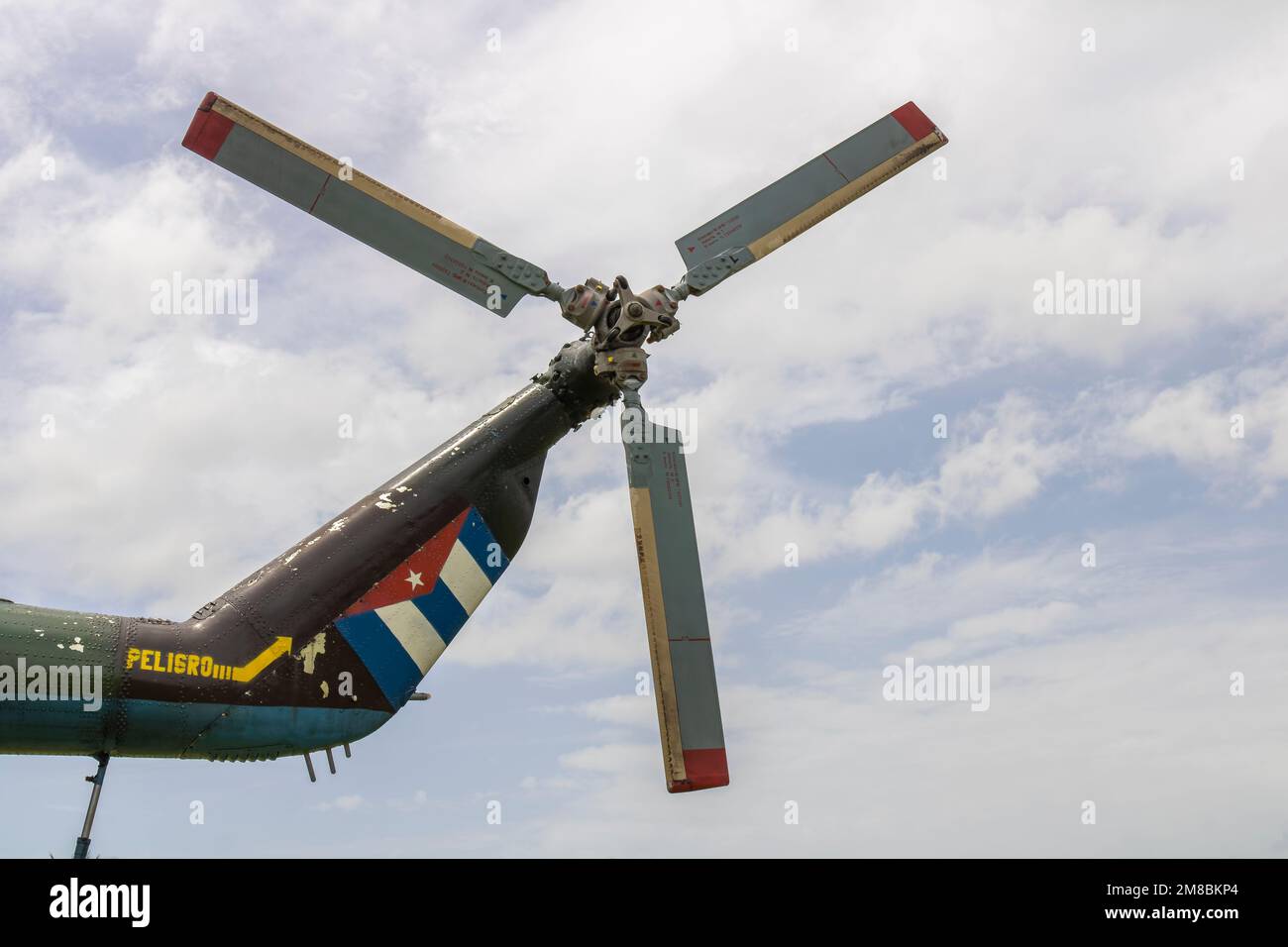 A MI-17 helicopter of the Cuban armed forces, Matanzas Stock Photo - Alamy
