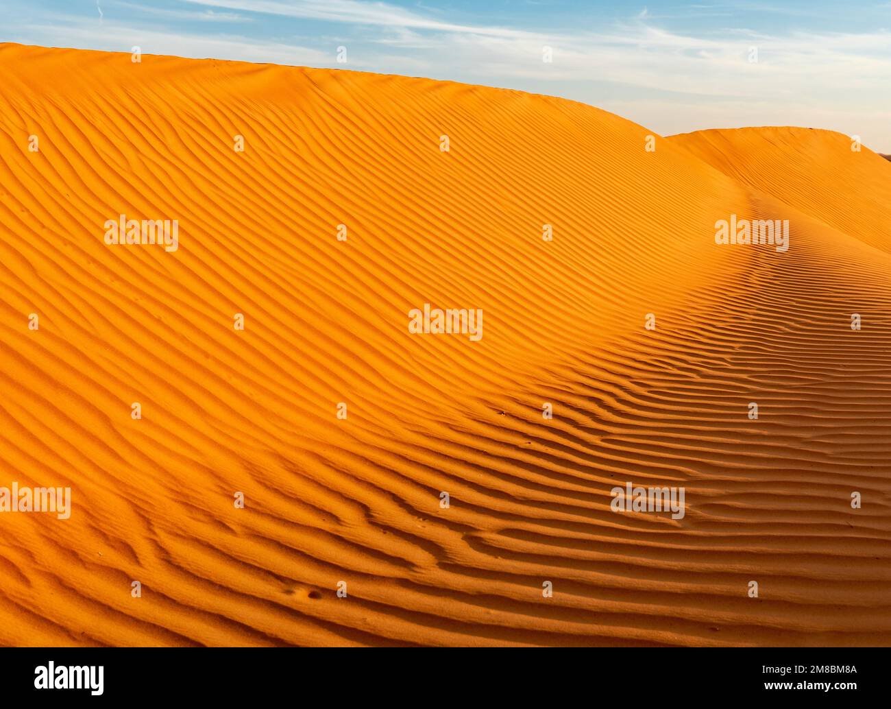 Sand dunes, Wahiba Desert, Sharqiya Sands, Bidiyah, Oman Stock Photo ...