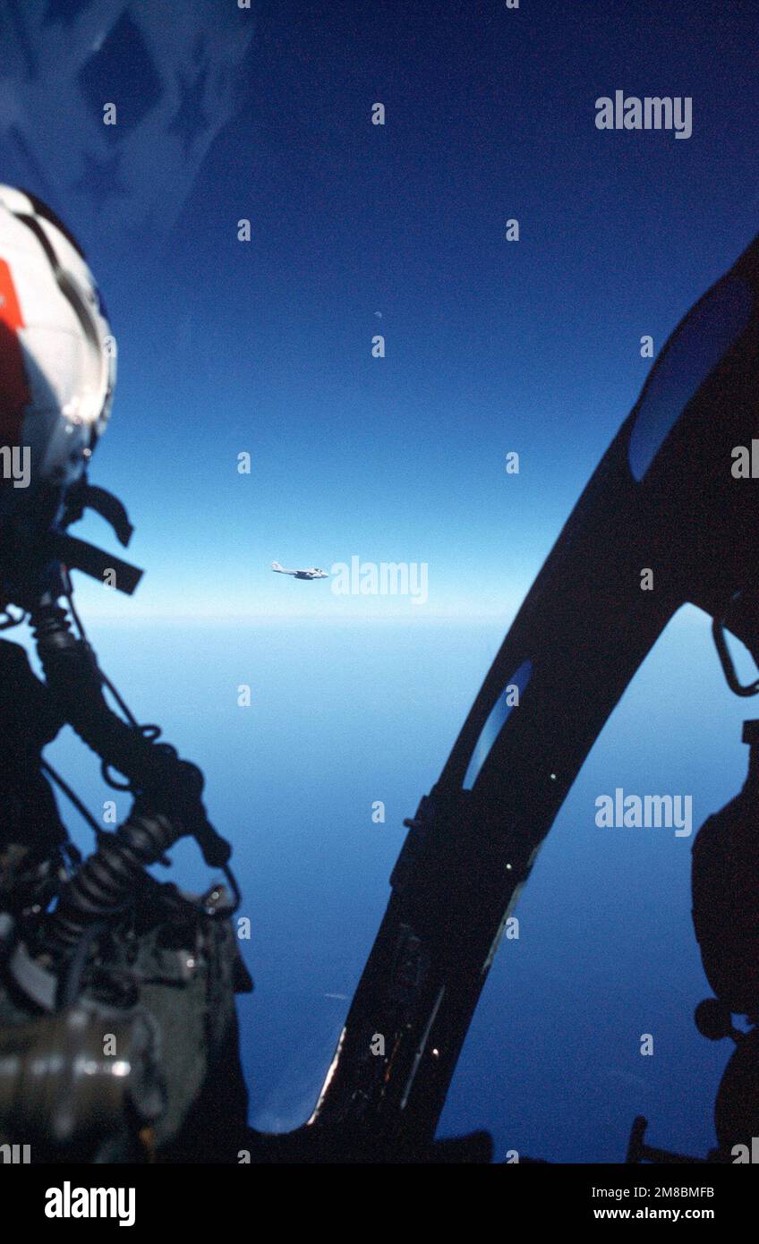 The pilot of an Attack Squadron 176 (VA-176) KA-6D Intruder aircraft ...