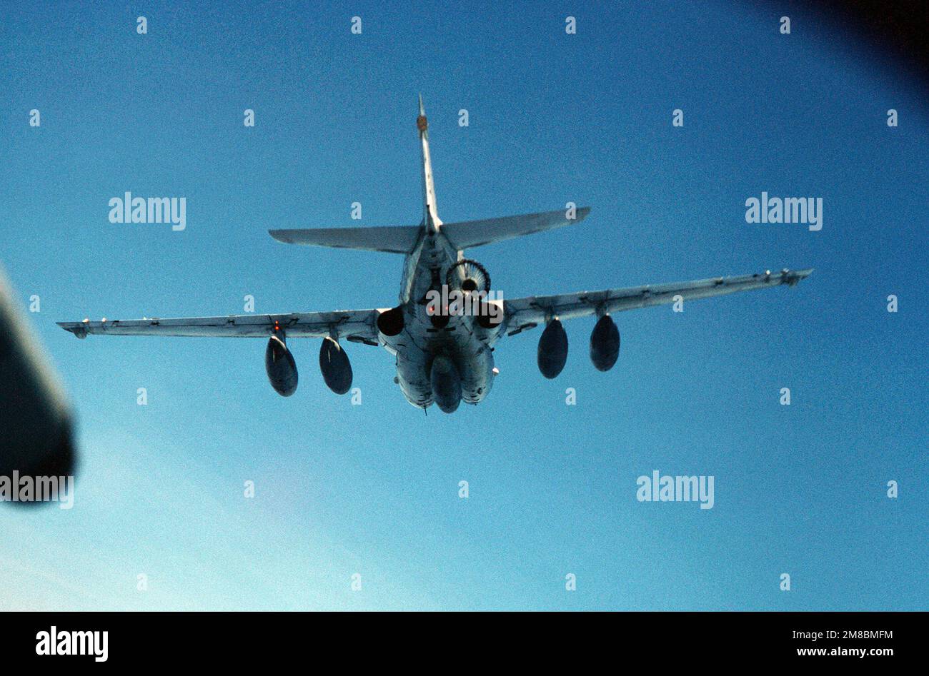 An Attack Squadron 176 (VA-176) KA-6D Intruder aircraft deploys its ...
