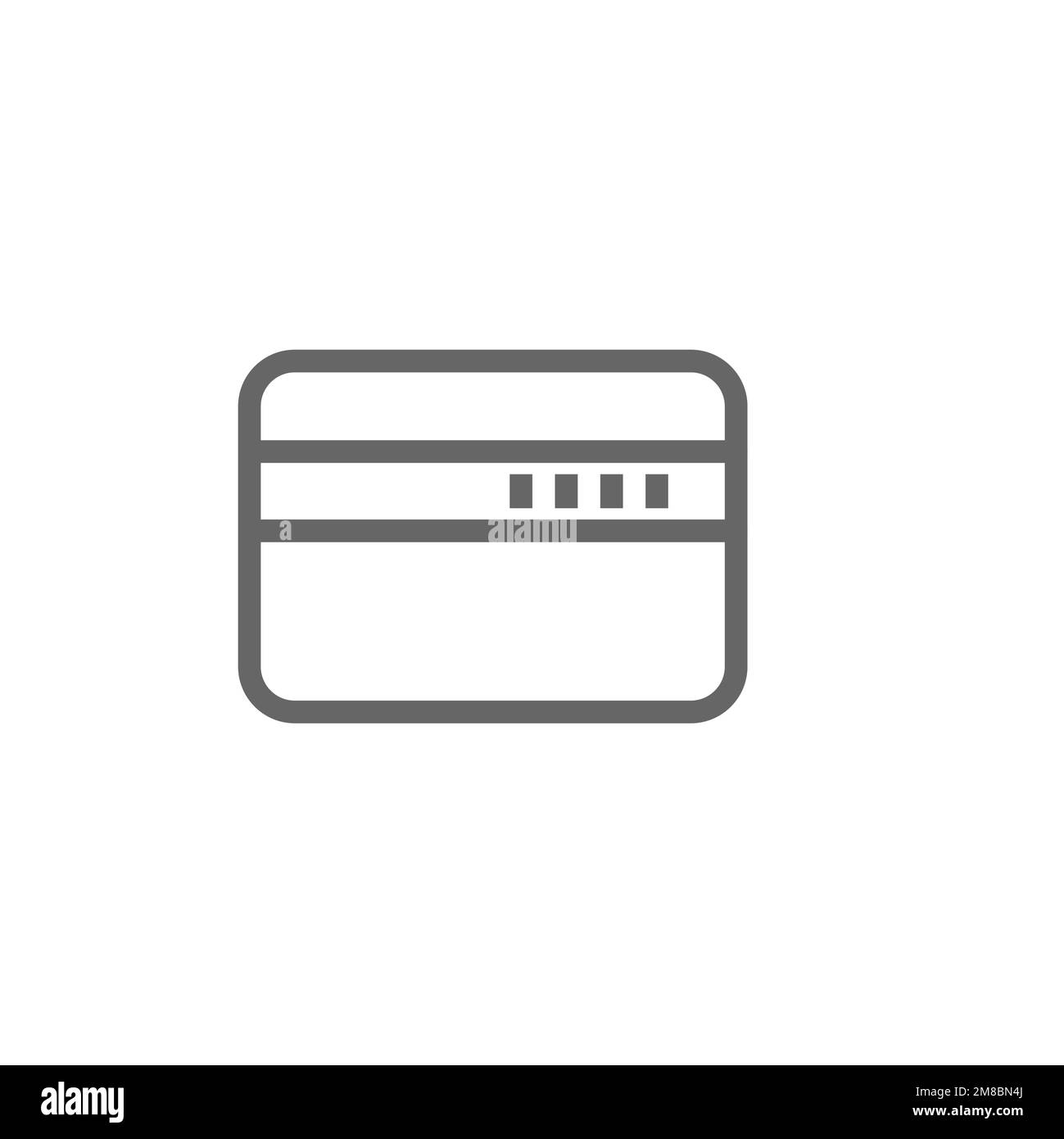 Savings card line icon. Graphic resource template, vector illustration ...