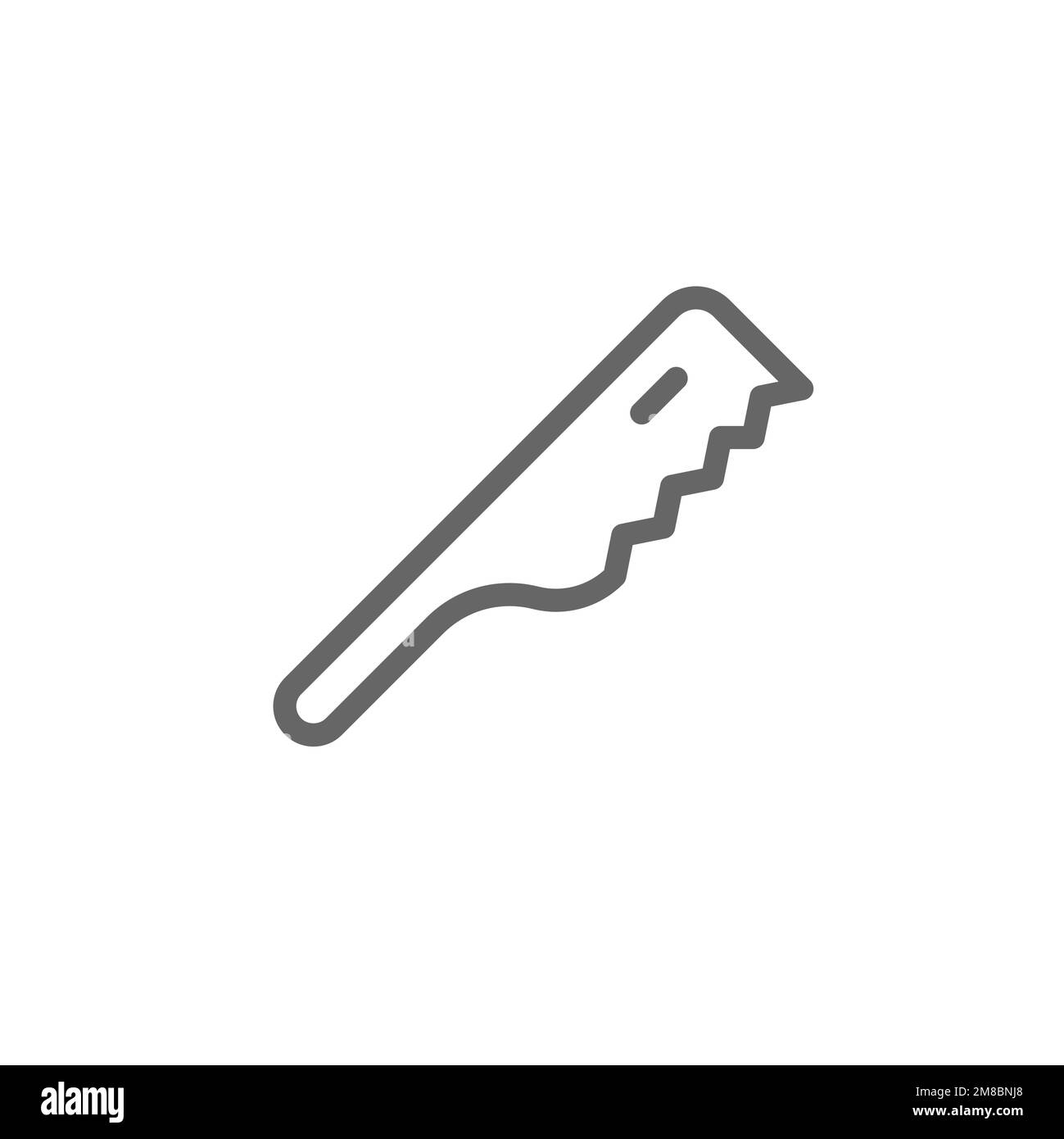 Cutter line icon, graphic resource template, vector illustration Stock ...