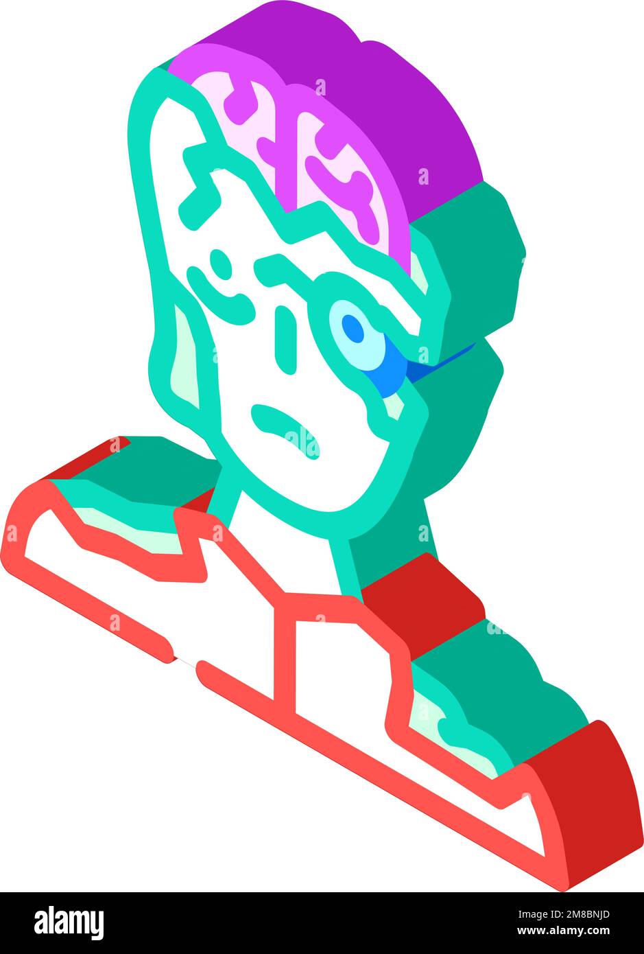 zombie monster isometric icon vector illustration Stock Vector Image ...