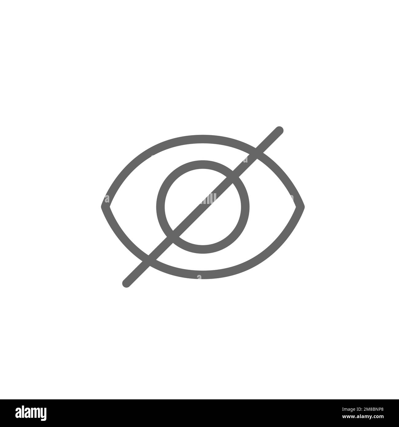 Invisible line icon. Graphic resource template, vector illustration ... Invisible line icon. Graphic resource template, vector illustration ...