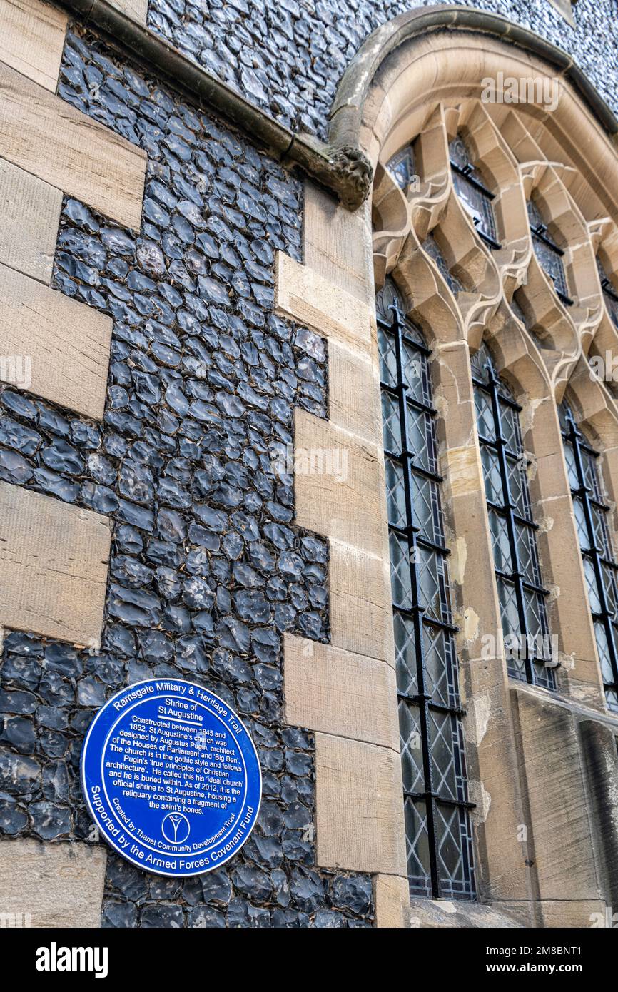 St Augustine Church, Ramsgate, designed by Pugin Stock Photo - Alamy