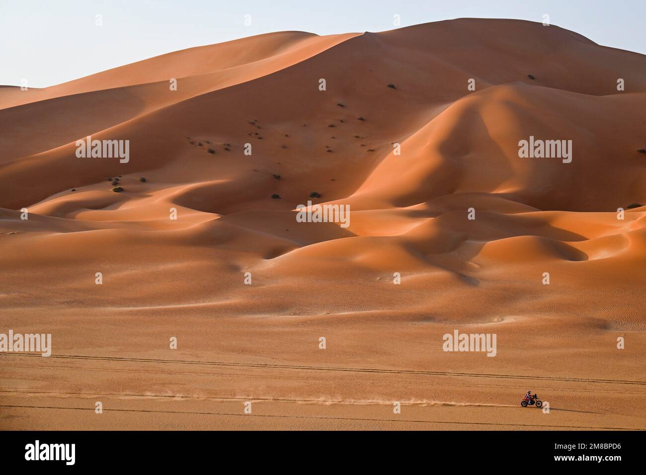 during the Stage 12 of the Dakar 2023 between Empty Quarter Marathon ...