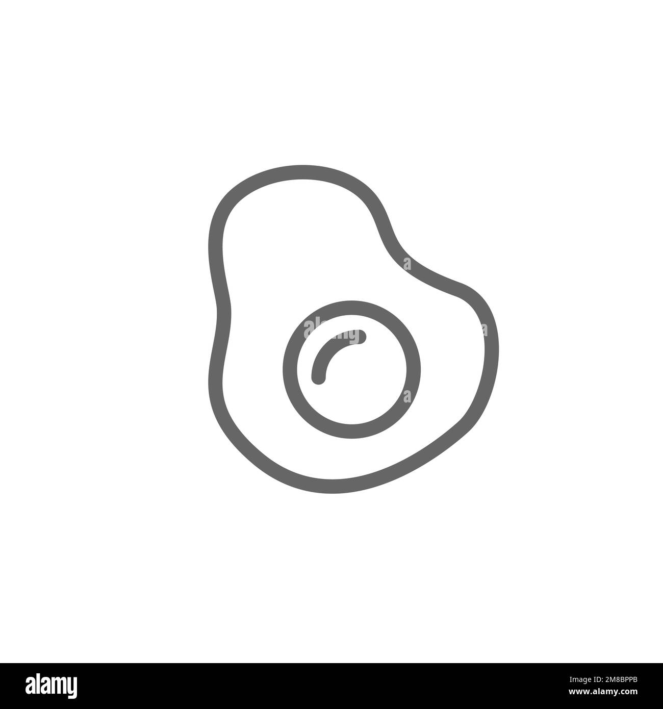 Egg line icon, graphic resource template, vector illustration Stock ...