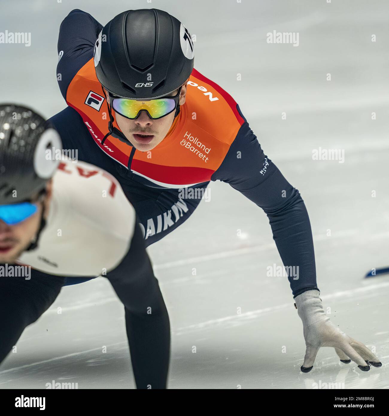 GDANSK - Poland, 13/01/2023, Melle van 't Wout during 1000 meters on ...