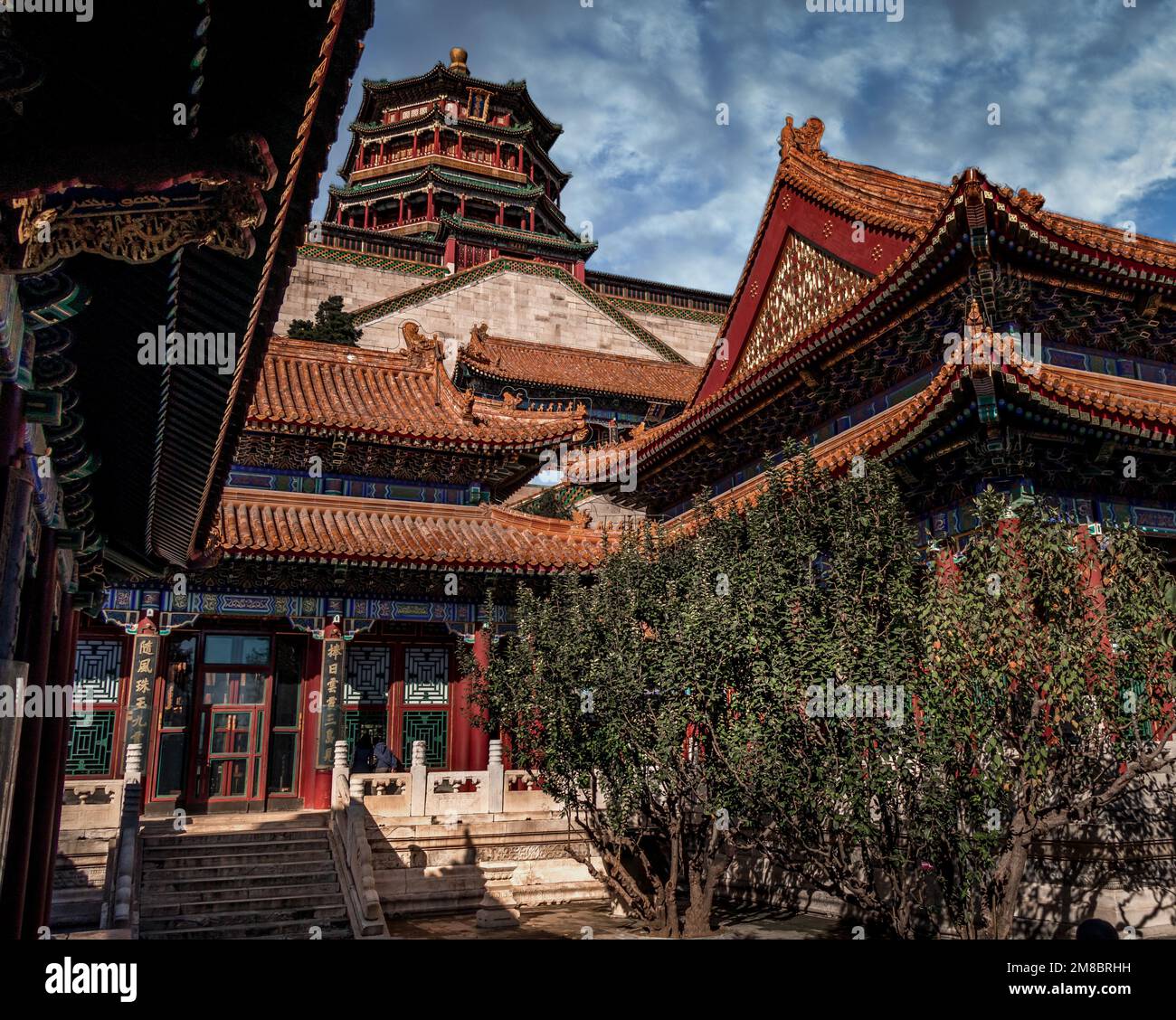 Historical asian temple on hi-res stock photography and images - Alamy