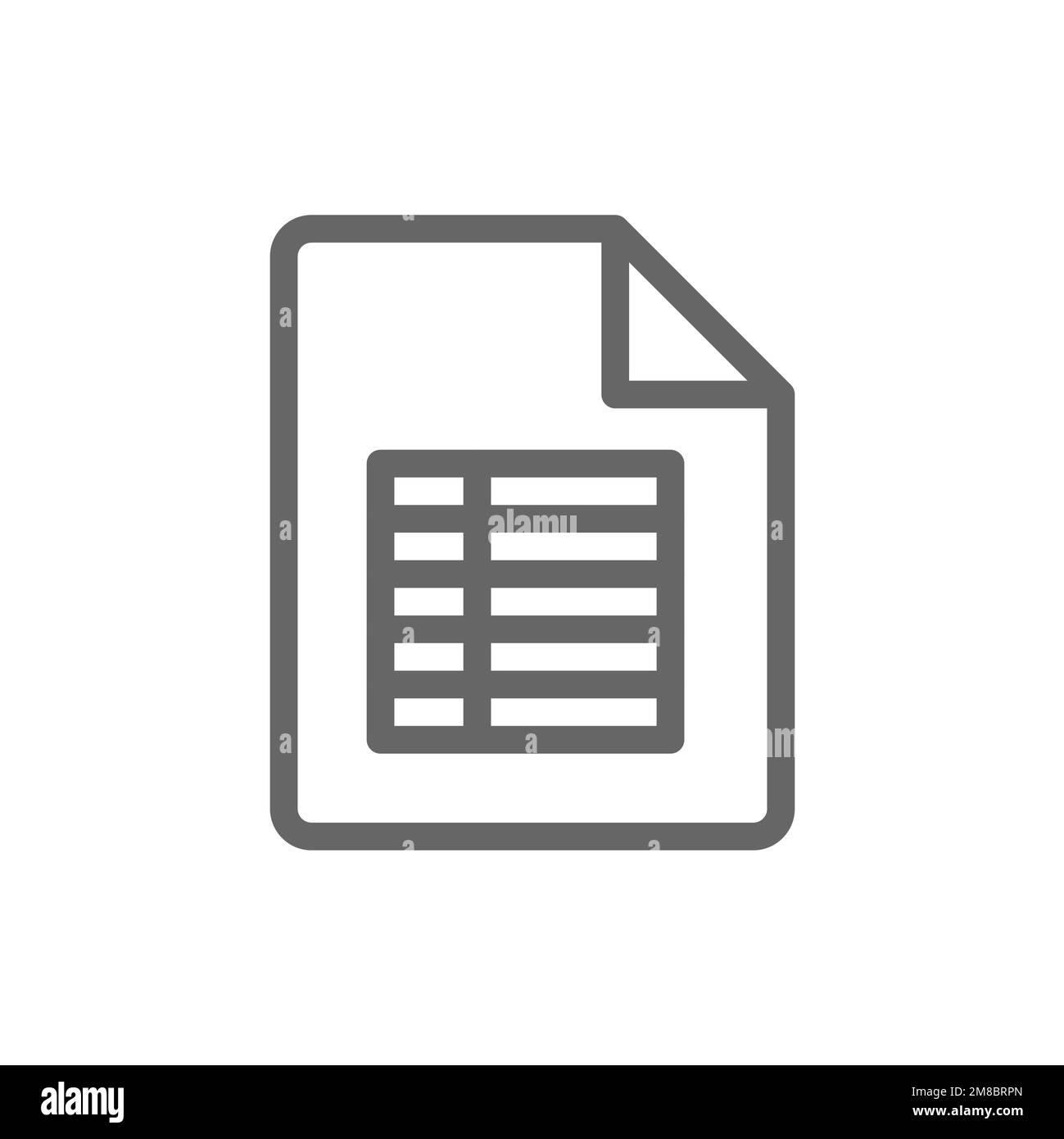 Excel file line icon, graphic resource template, vector illustration ... Excel file line icon, graphic resource template, vector illustration ...