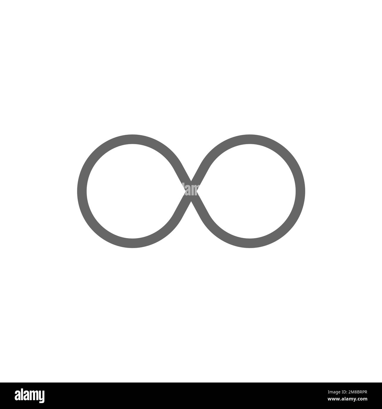 Positive infinity line icon, App interface graphics resource, vector ...