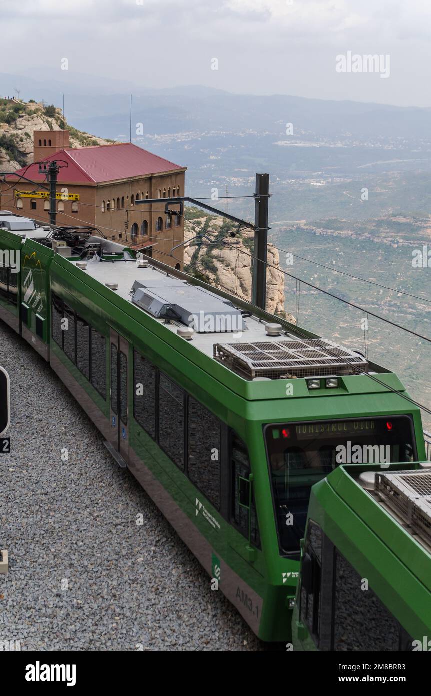 Montserrat train platform hi-res stock photography and images - Alamy