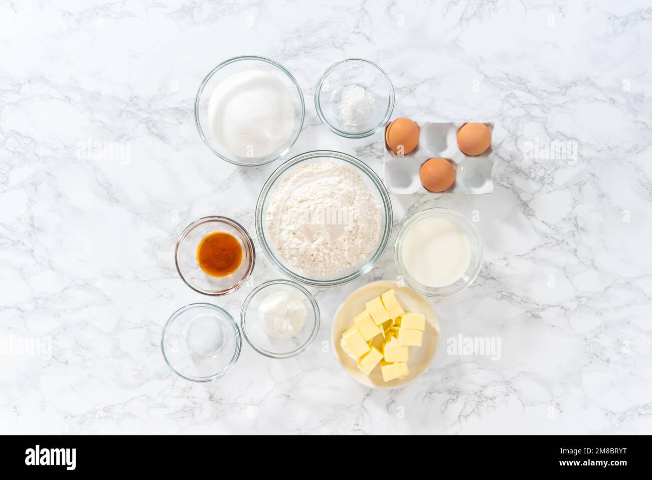 American Flag Mini Cupcakes Stock Photo - Alamy