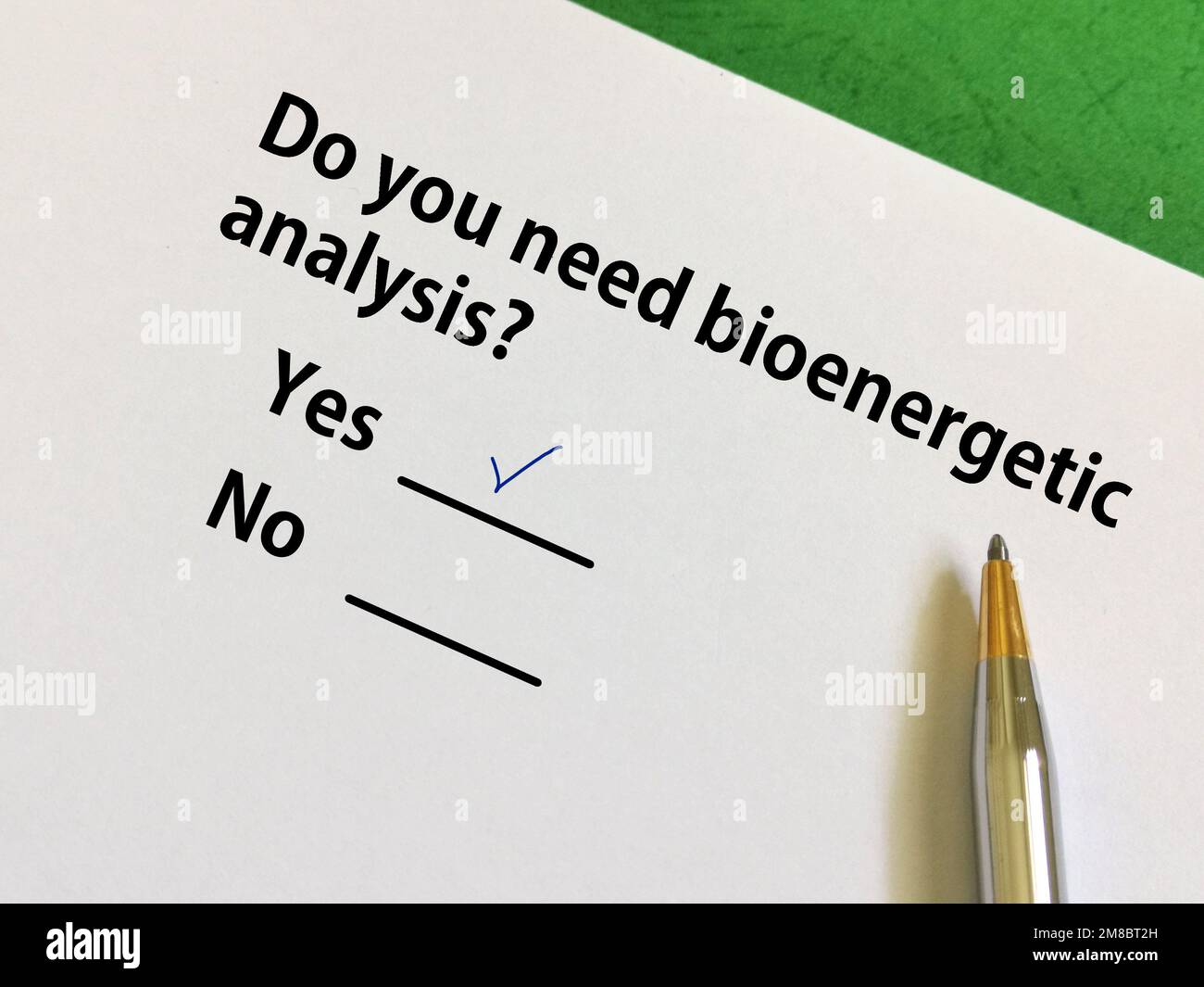 Bioenergetic analysis hi-res stock photography and images - Alamy
