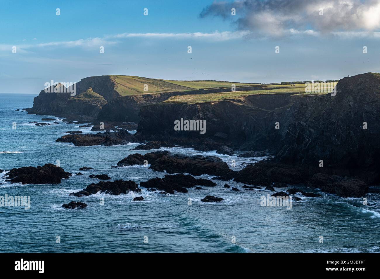 Trevone bay cornwall hi-res stock photography and images - Alamy