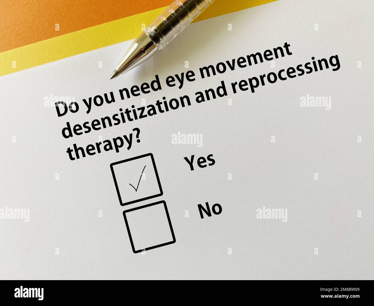 A person is answering question about counseling and therapy. She needs ...