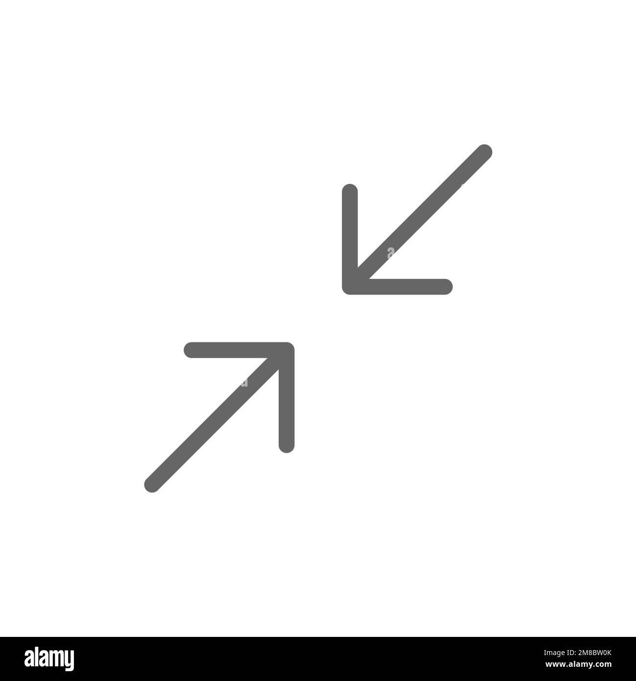 Zoom line icon, App interface graphics resource, vector illustration ...