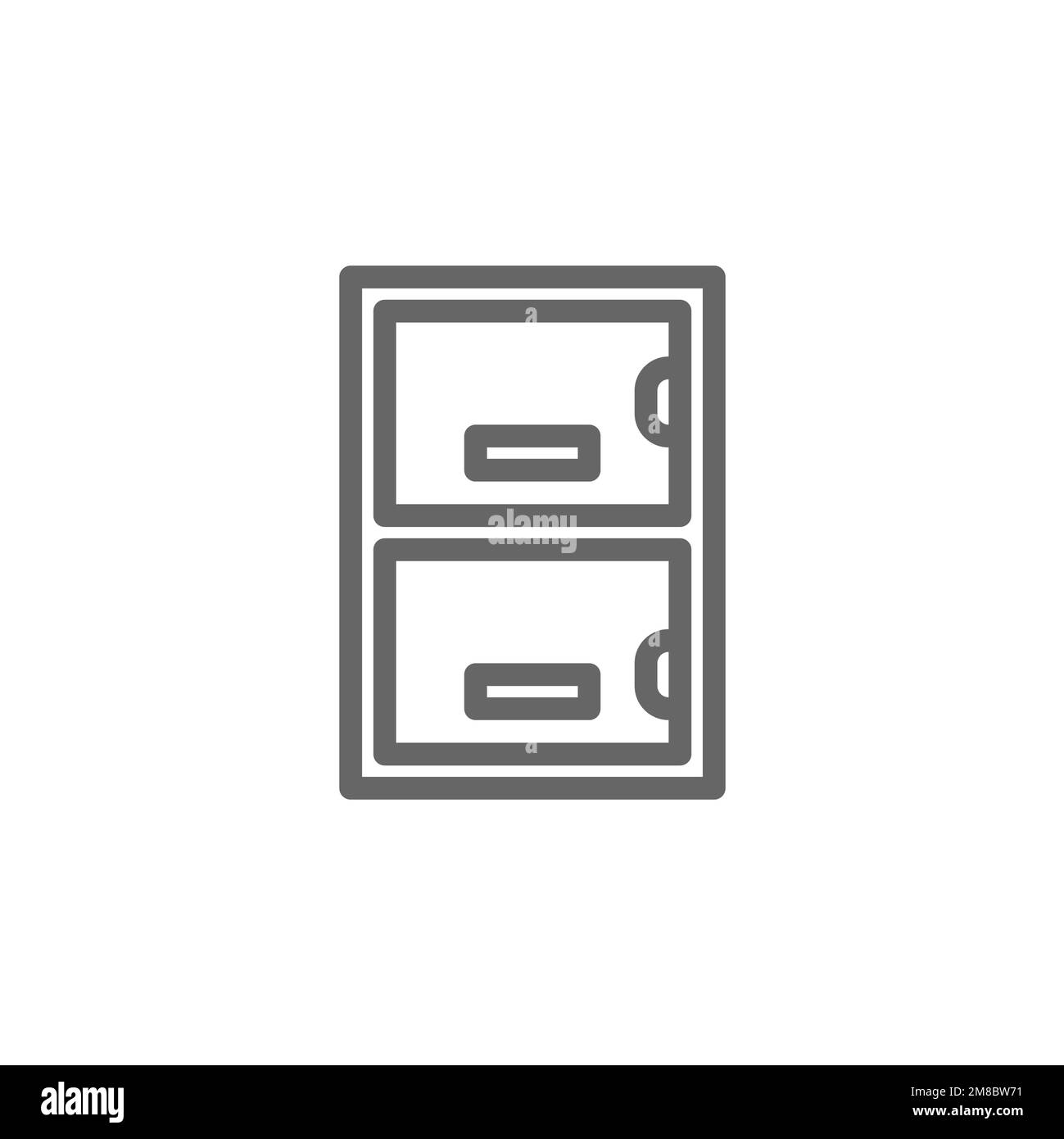 Cabinet sub line icon, App interface graphic resource, vector ...