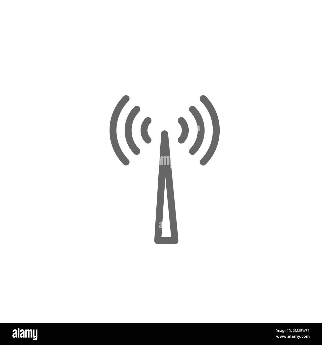 Signal tower icon, graphic resource template, vector illustration Stock ...