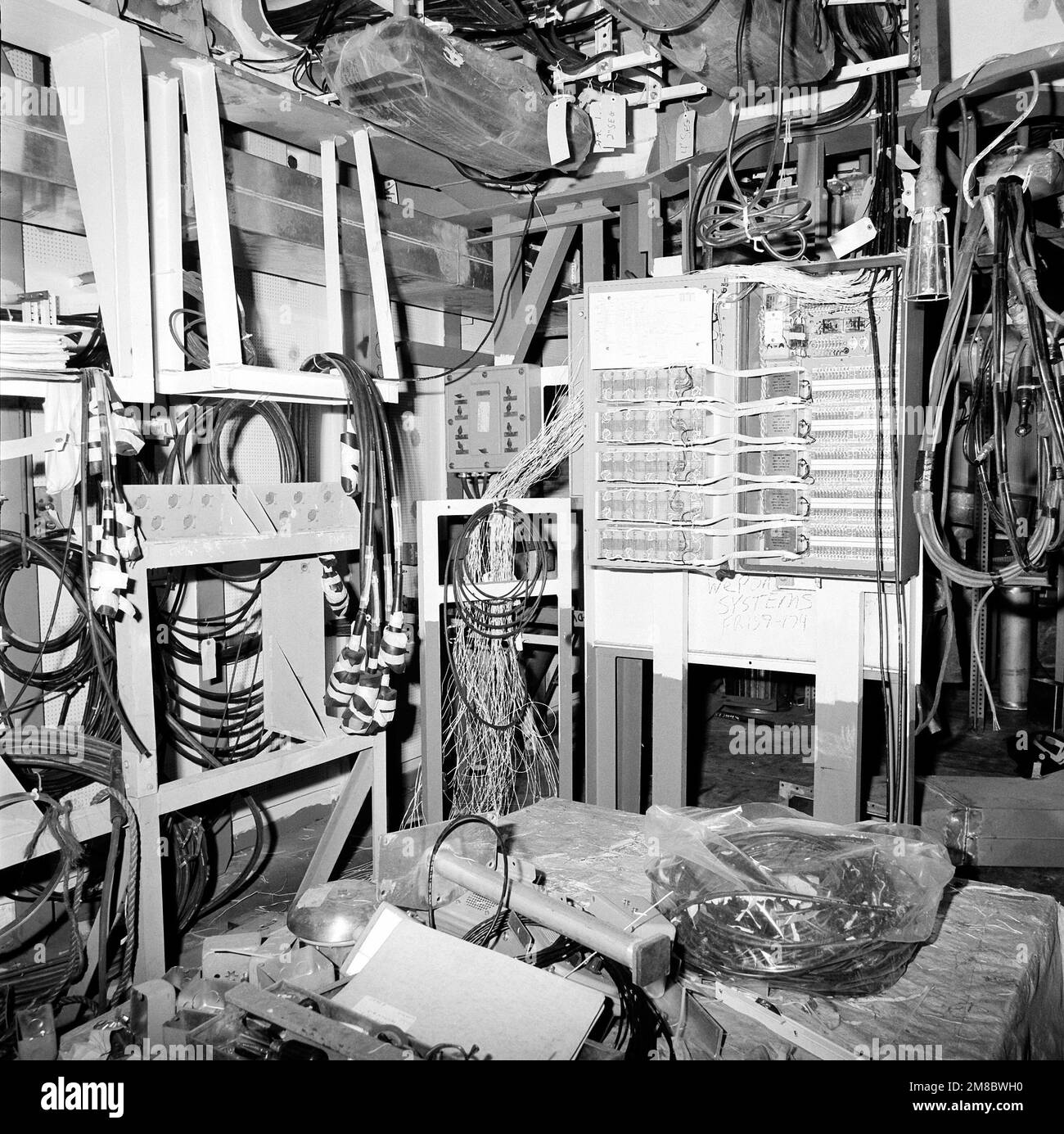 A view of combat system maintenance central on the guided missile ...