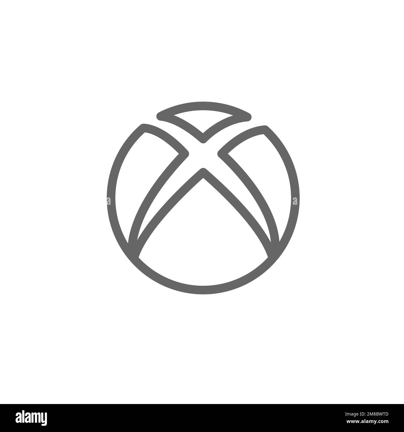 Xbox line icon, graphic resource template, vector illustration Stock ... Xbox line icon, graphic resource template, vector illustration Stock ...