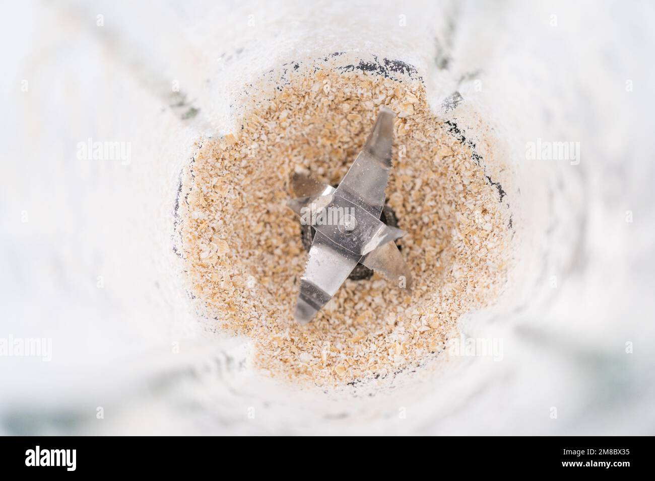 Strawberry banana smoothie Stock Photo - Alamy