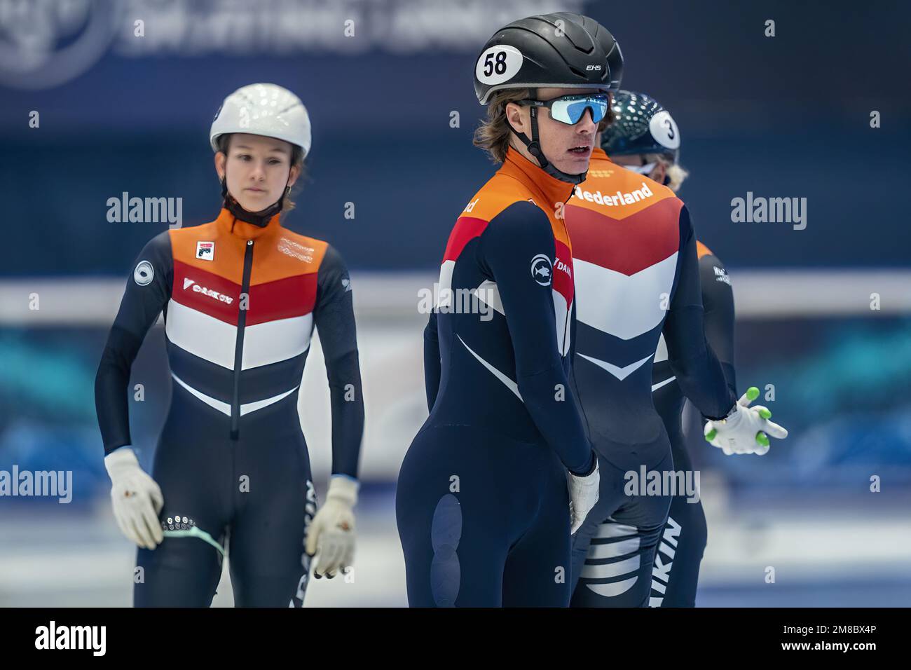 GDANSK - Poland, 13/01/2023, Jens van 't Wout, Selma Poutsma during ...