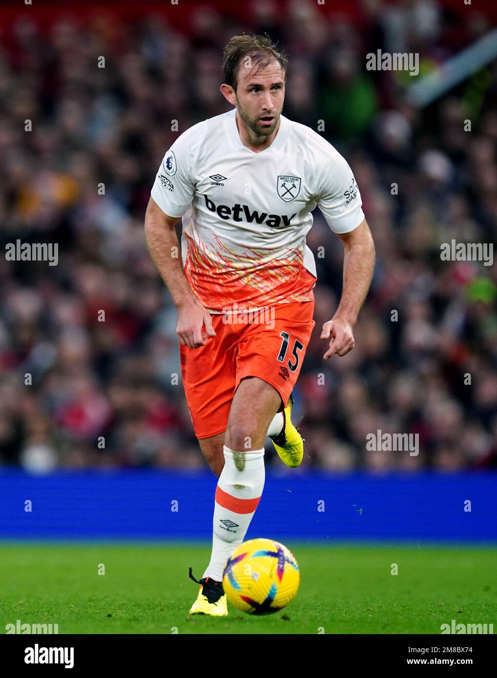 File photo dated 30-10-2022 of West Ham United's Craig Dawson. West Ham ...