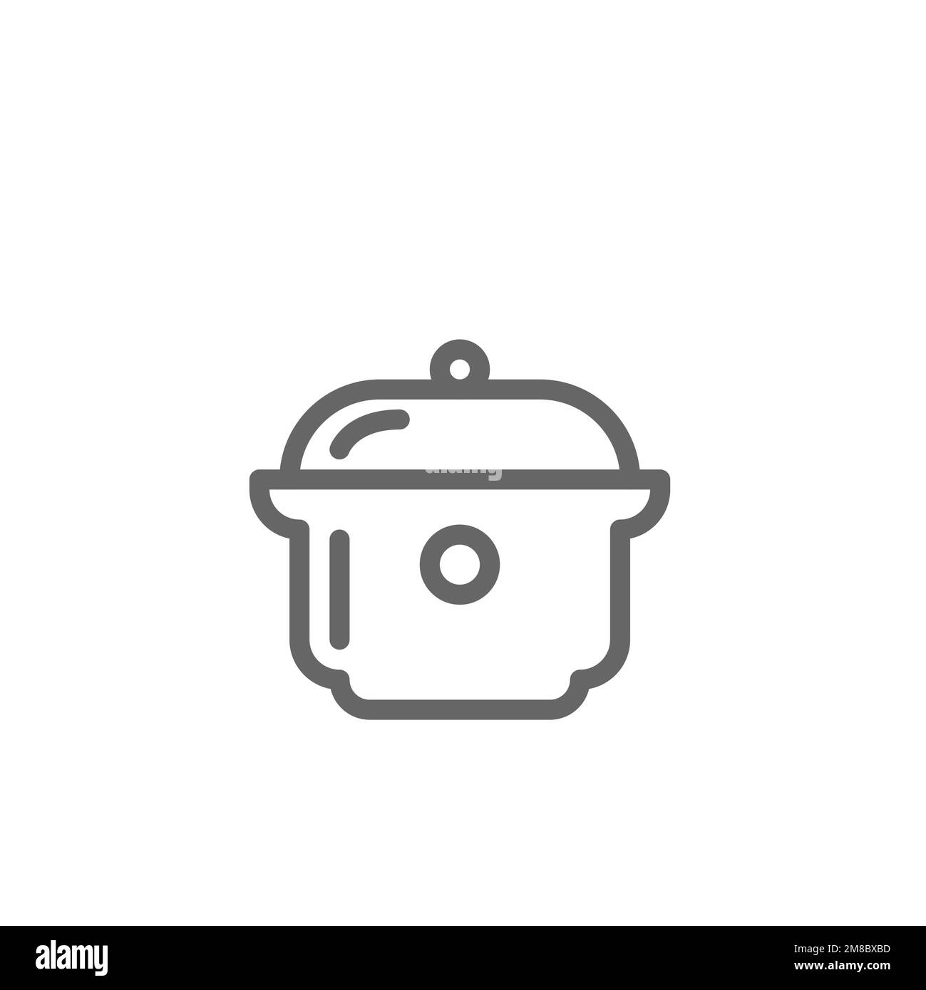 Pressure cooker icon, graphic resource template, vector illustration ...