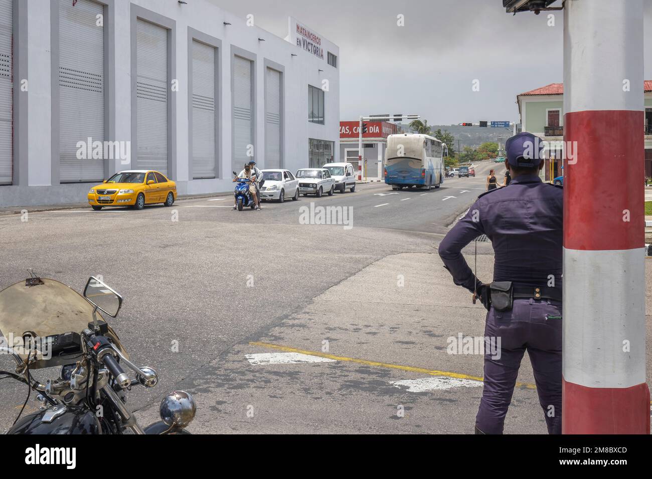 A shot of traffic police in Matanzas, Cuba Stock Photo - Alamy