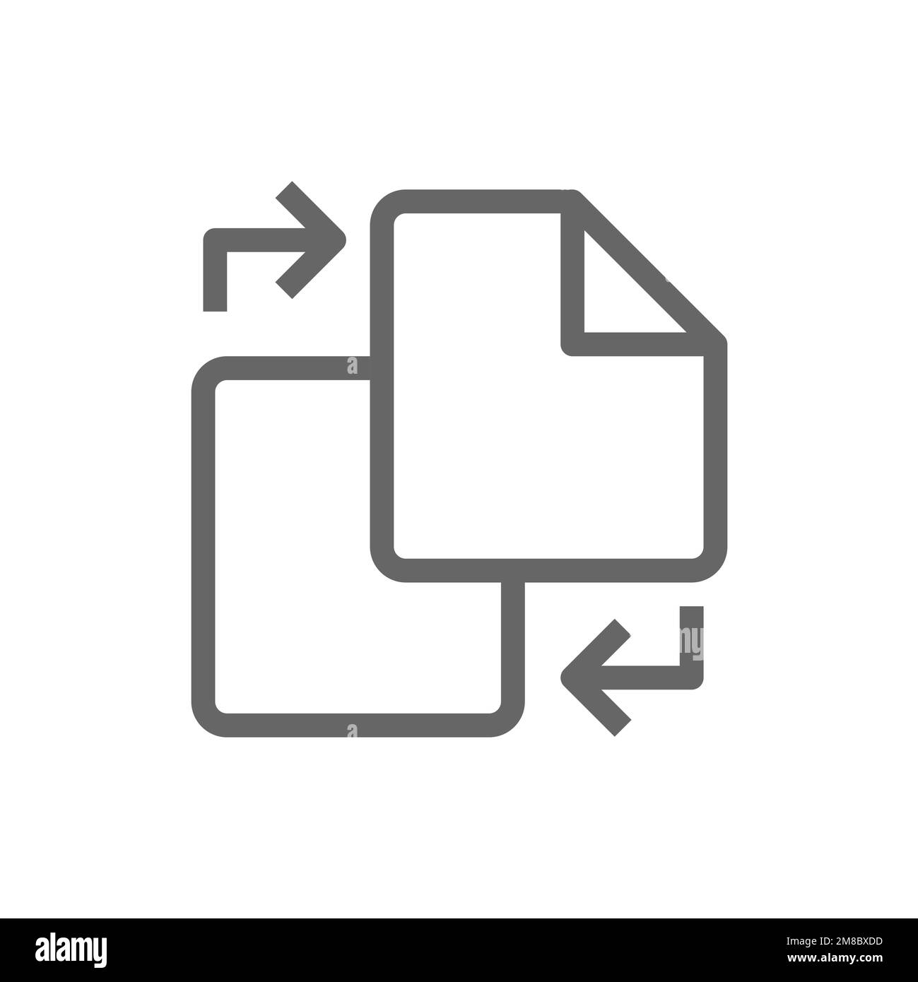 Convert file line icon, graphic resource template, vector illustration ... Convert file line icon, graphic resource template, vector illustration ...