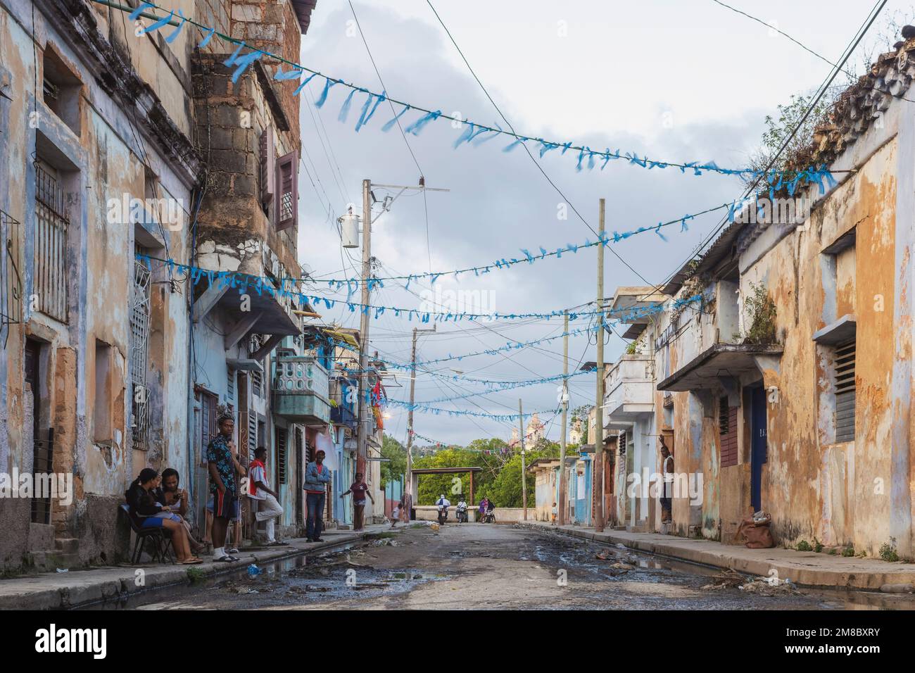 A daytime view of La Marina Marginal (most dangerous) neighborhood of ...