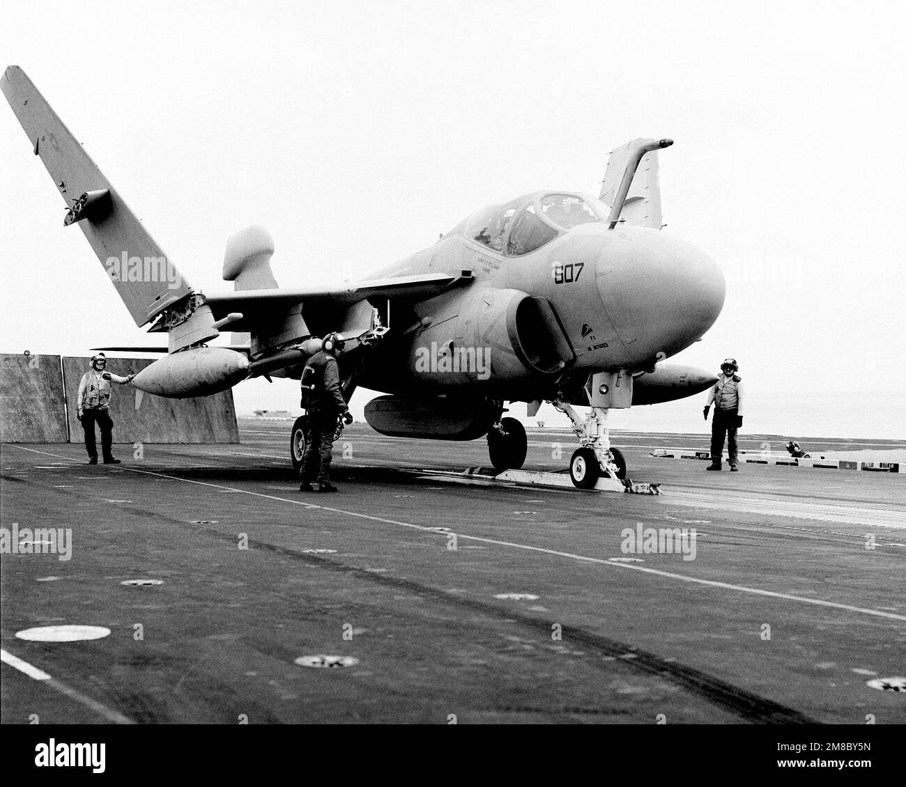 A Tactical Electronic Warfare Squadron 309 (VAQ-309) EA-6A Intruder ...