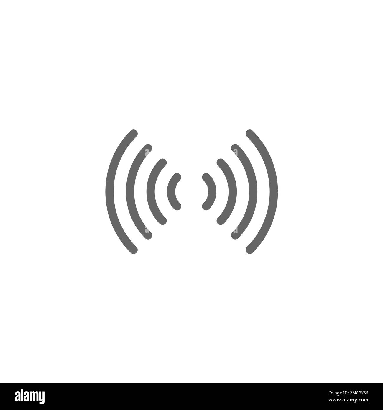 Pronunciation line icon, common graphic resources, vector illustration ...