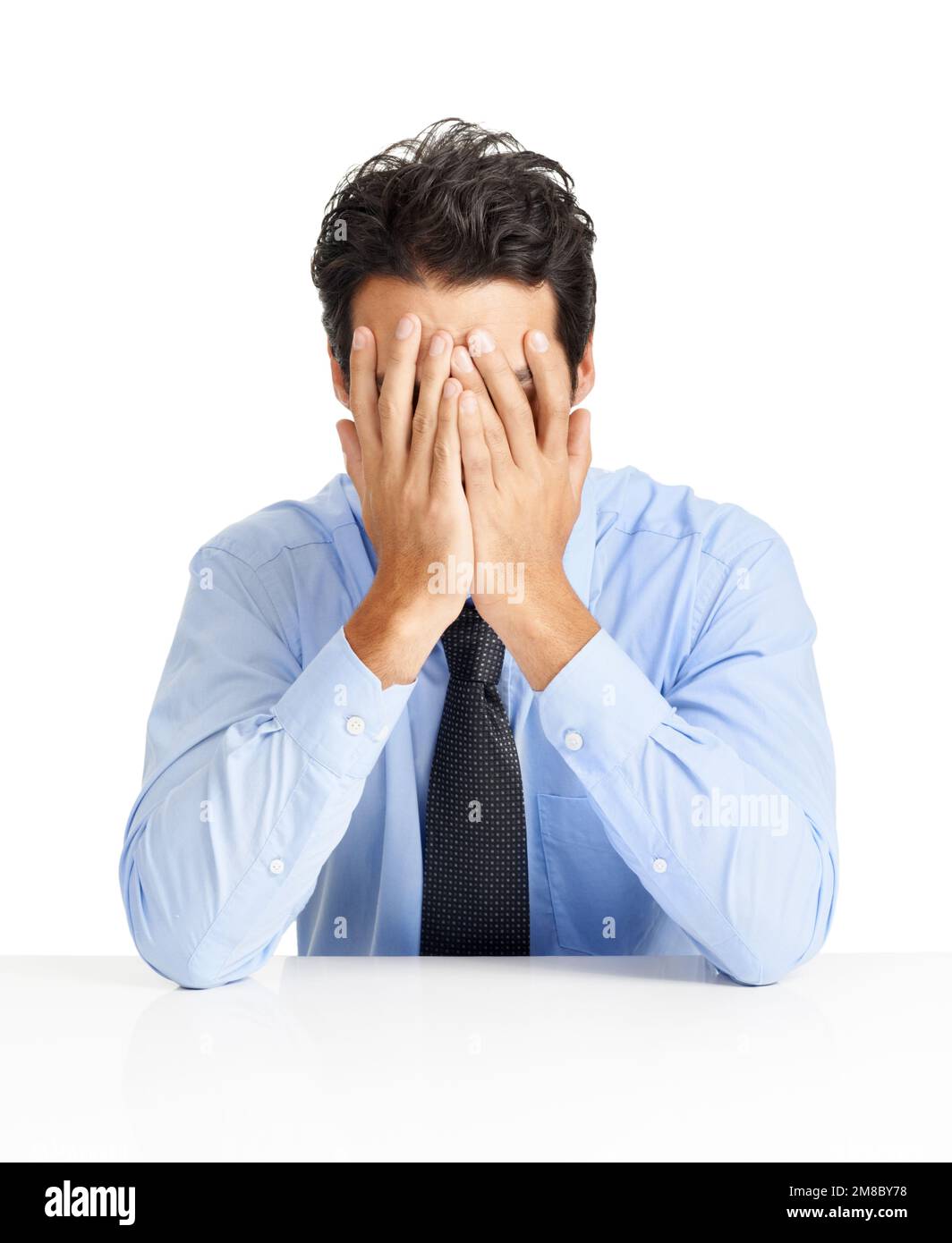 Anxiety hands person on Cut Out Stock Images & Pictures - Alamy