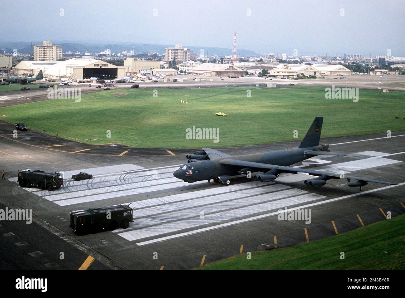 Air force base fire trucks hi-res stock photography and images - Alamy
