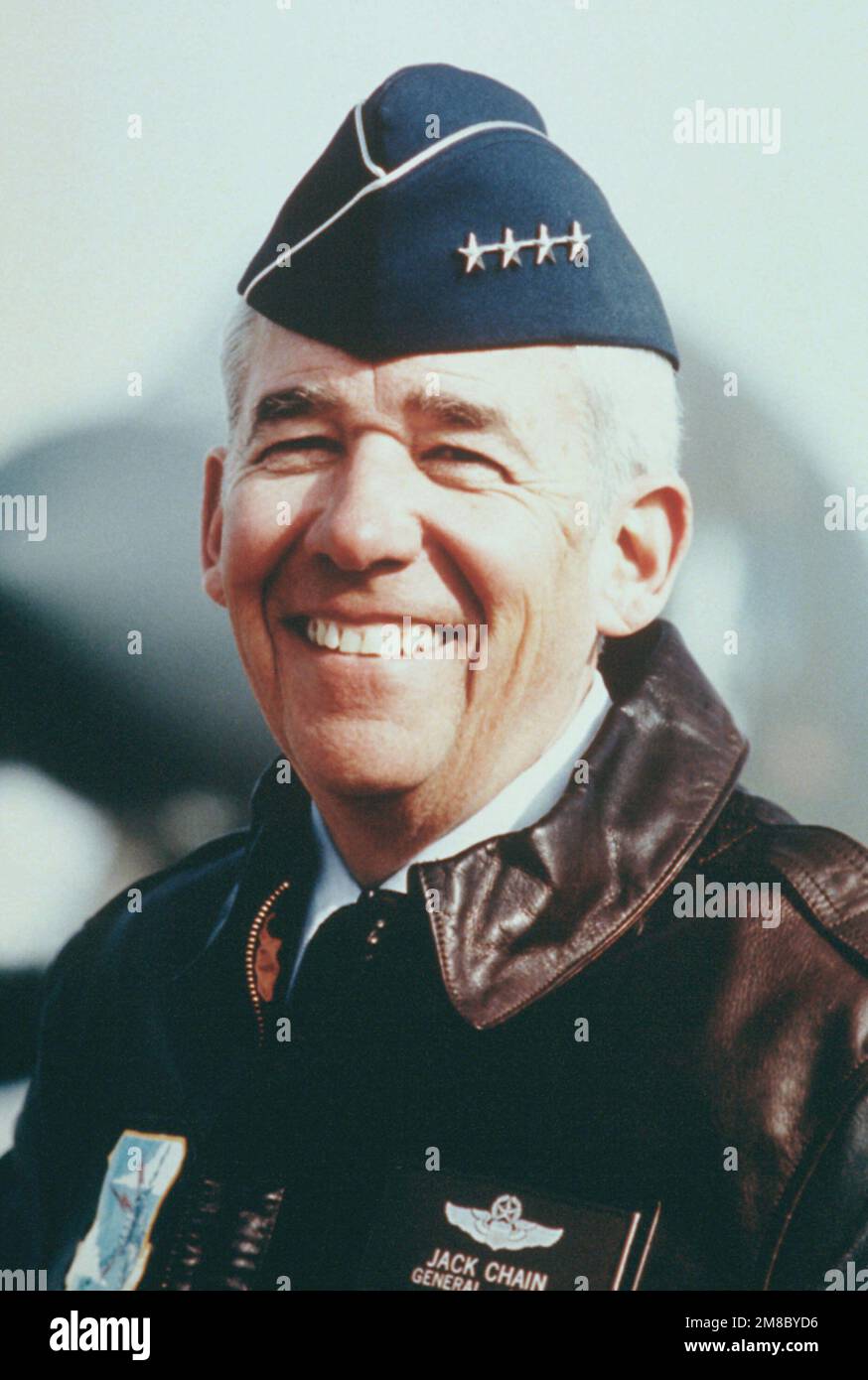An informal portrait of GEN Jack Chain, Commander in CHIEF, Strategic ...