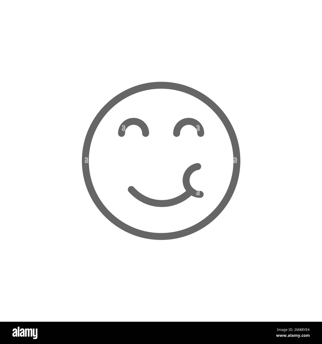 Lovely emoticons, common graphic resources, vector illustrations Stock ...