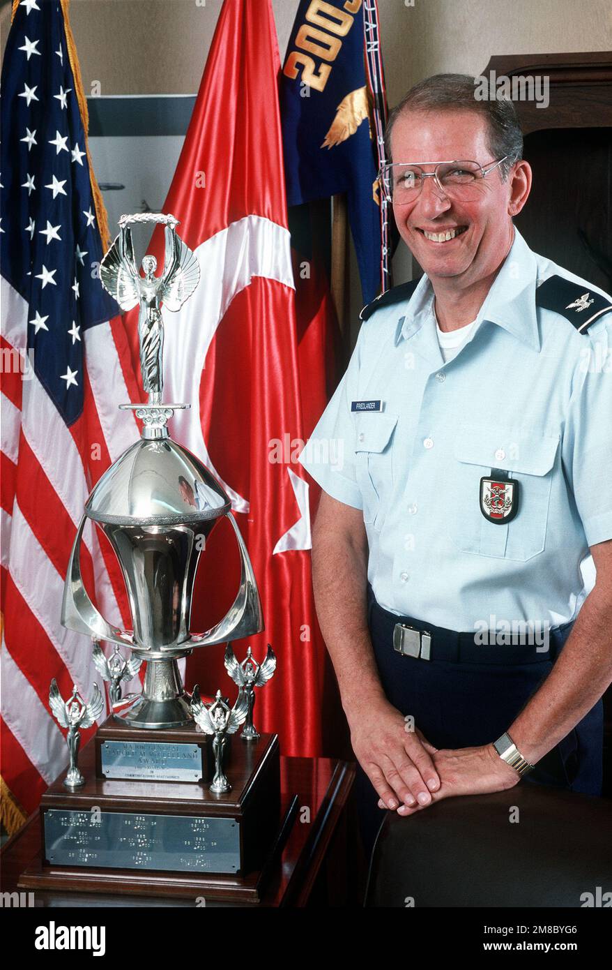 COL. Leonard Friedlander, commanding officer of the 2003rd ...